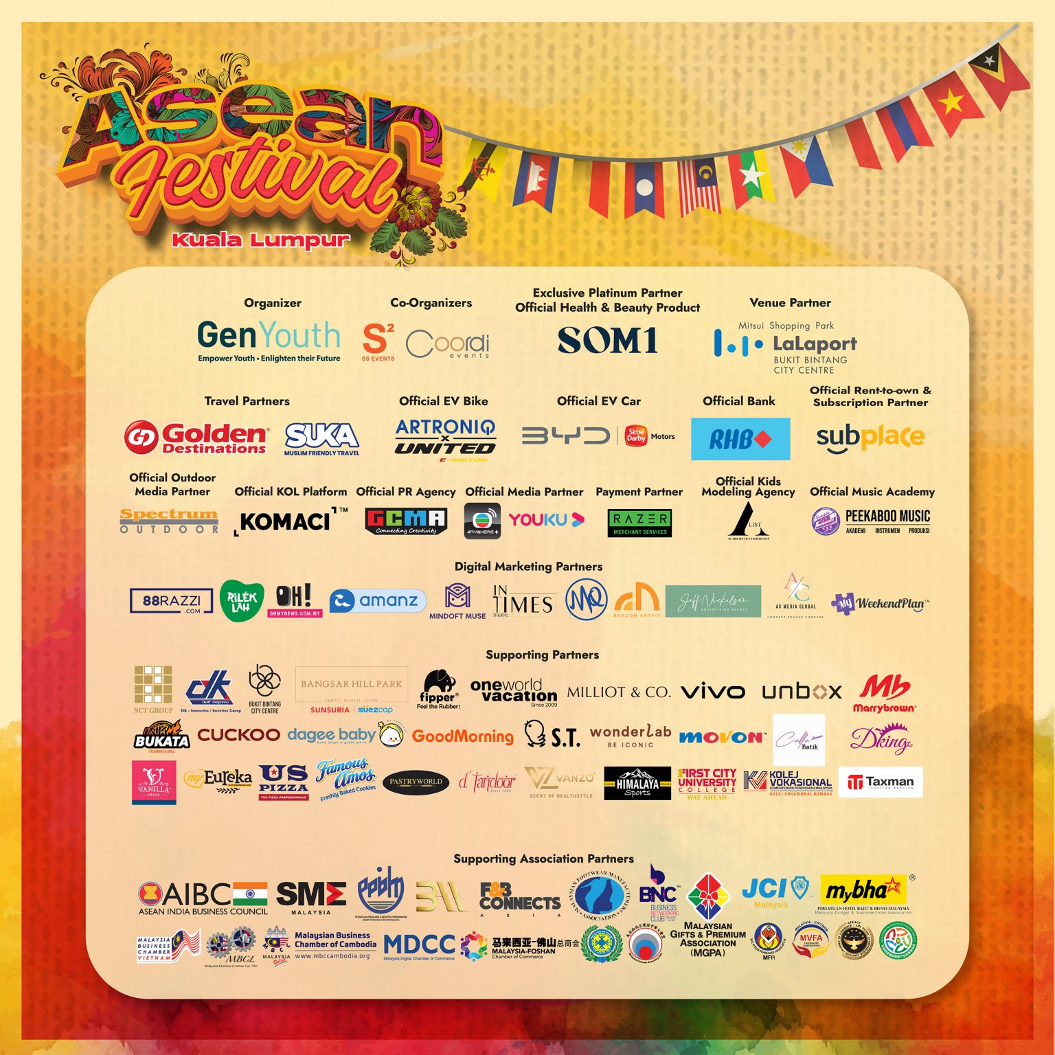 FIRST & LARGEST ASEAN FESTIVAL IN MALAYSIA - ASEAN Festival 2025